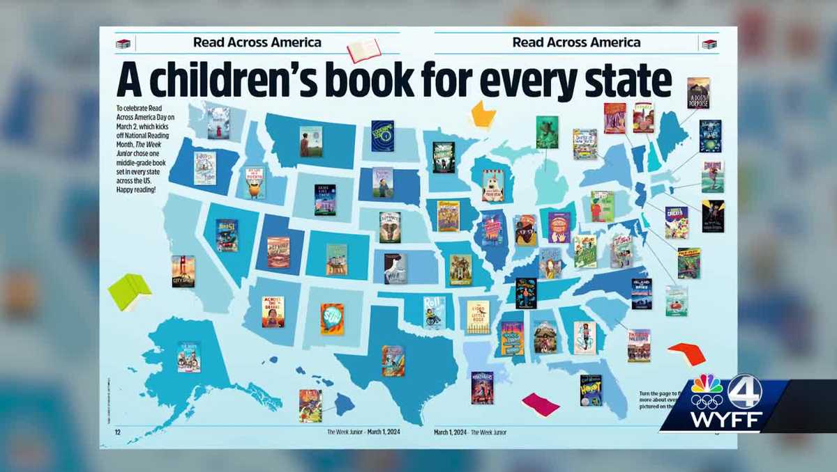 South Carolina: Author's book selected for 'Read Across America'