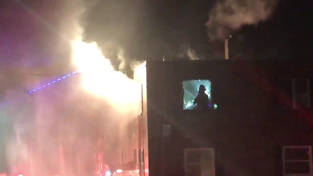 2 people seriously injured in 4-alarm fire in Reading