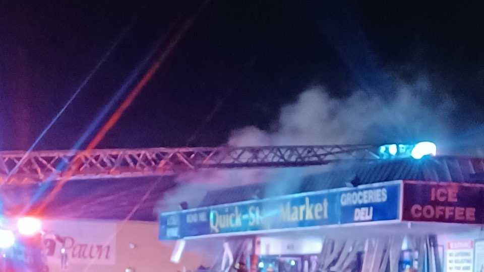 Crews are on scene of a reported structure fire on Reading Road