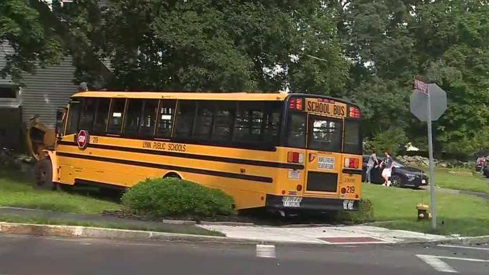 School bus involved in crash in Reading