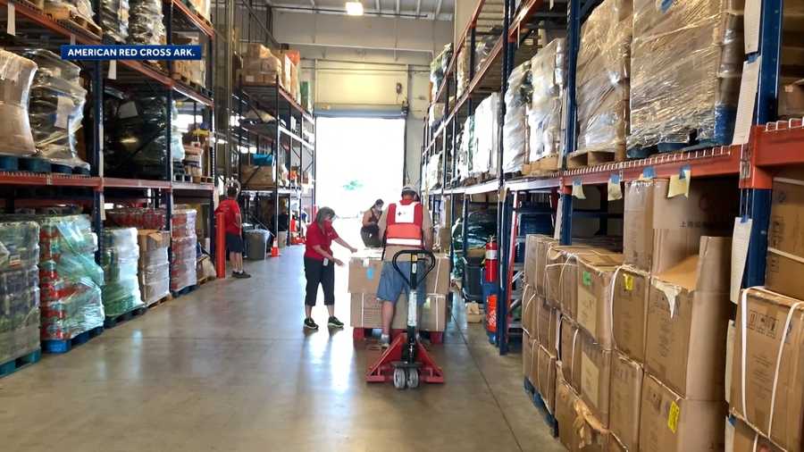 Arkansas Red Cross volunteers help with Hurricane Delta relief