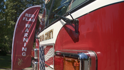 Nevada County rolls out actual red flags for Red Flag Warnings