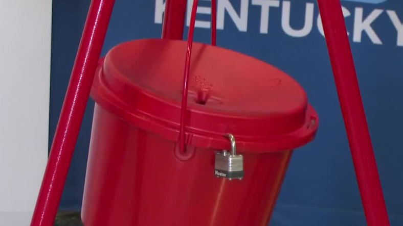 Kentucky Gov. Beshear helps Salvation Army kick off Red Kettle campaign