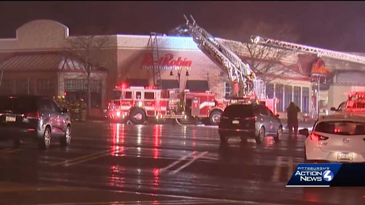 Smoke, flames fill Red Robin restaurant at South Hills Village