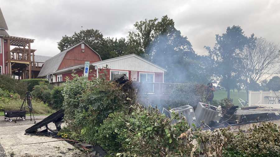 Explosion, fire destroys Mount Airy farm brewery