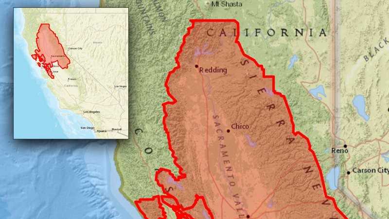 Wildfire danger 'critical' across Northern California