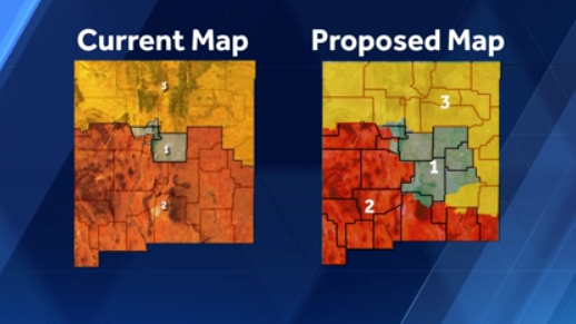 New Mexicans lawmakers divided over proposed redistricting plan