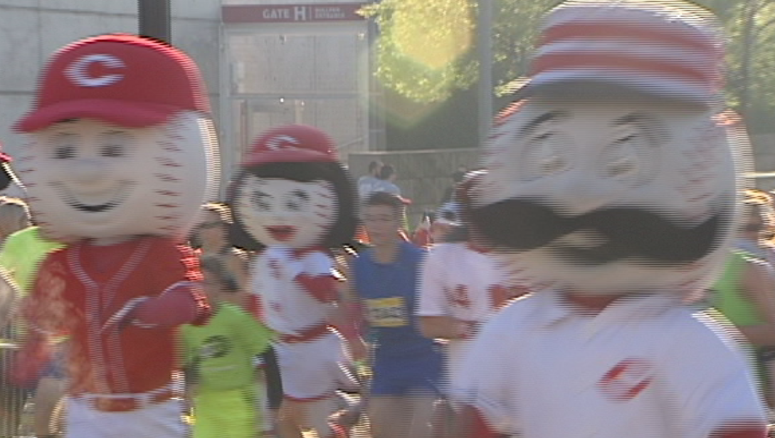 Redlegs Run 'rounds third and heads for home'