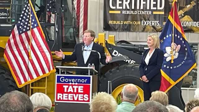 Mississippi governor kicks off reelection campaign