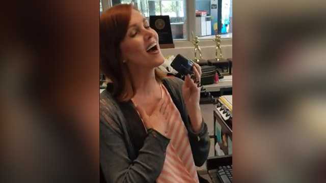 Viral video: School receptionist belts 'At Last' over intercom on last ...