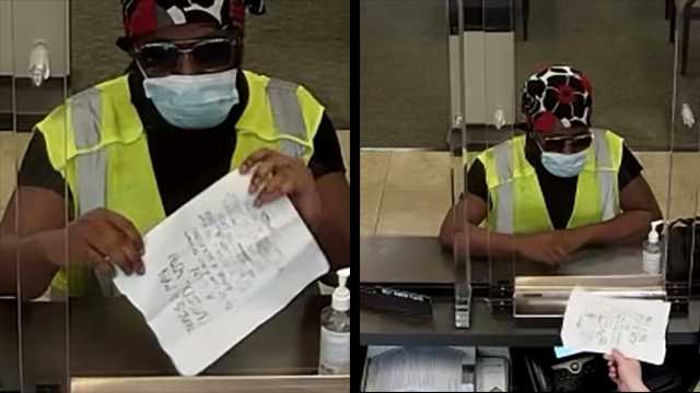 JPD releases surveillance photos of bank robbery suspect