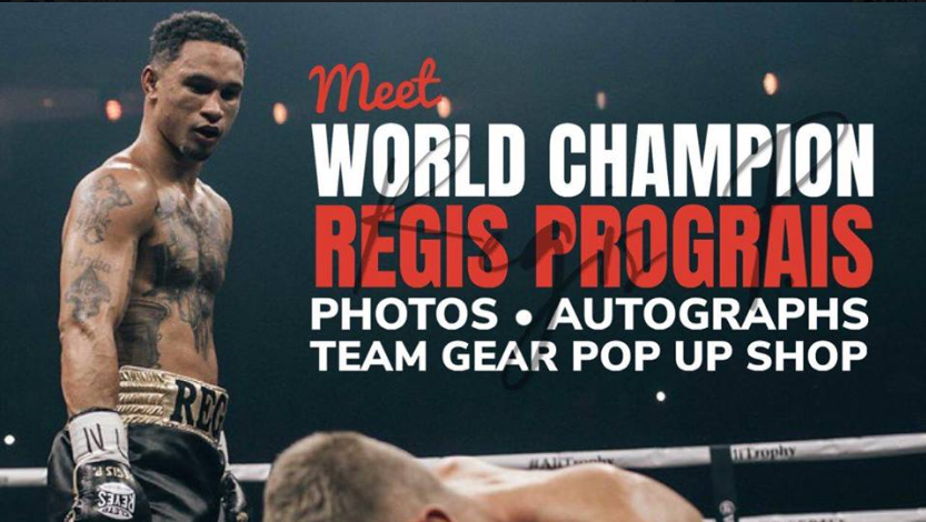 Meet World Champion boxer Regis Prograis