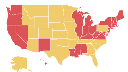 CORONAVIRUS: Map shows how states are reopening amid pandemic