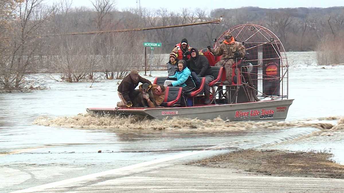 Transplant patient rescued from flood; grateful to first responders and ...