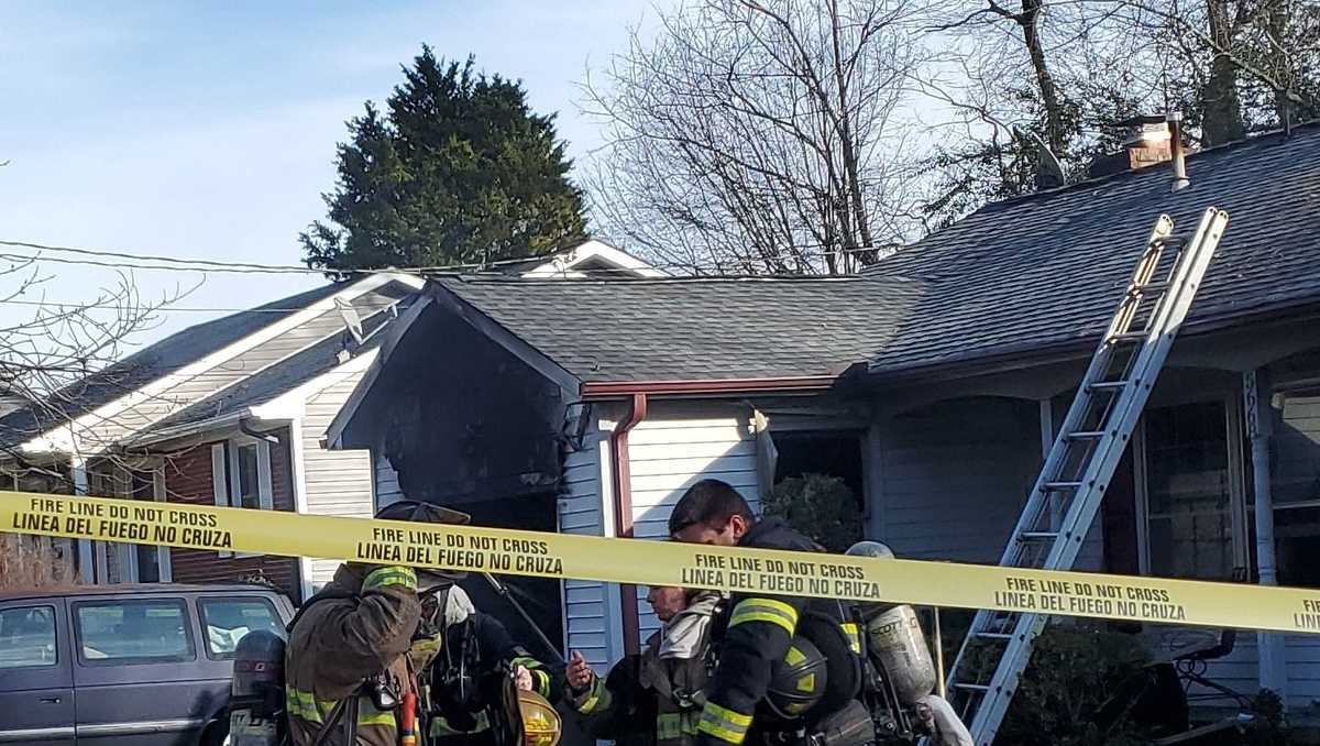 Heavy smoke and flames cause house damage, no injuries in Triad fire