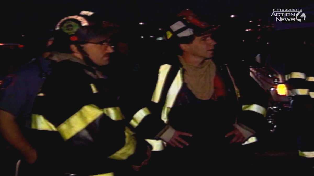 1994 footage shows massive response to crash site of Flight 427