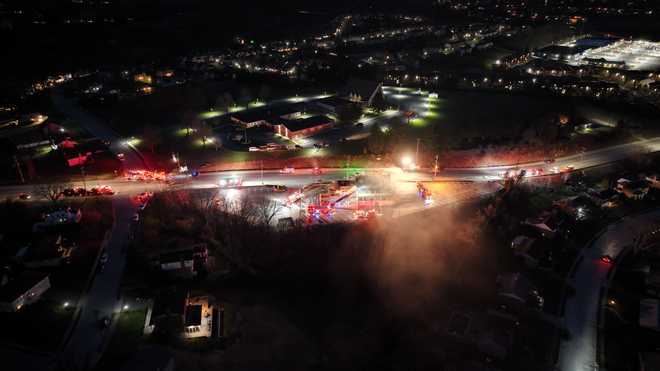 Crews respond to restaurant fire in Springettsbury Township