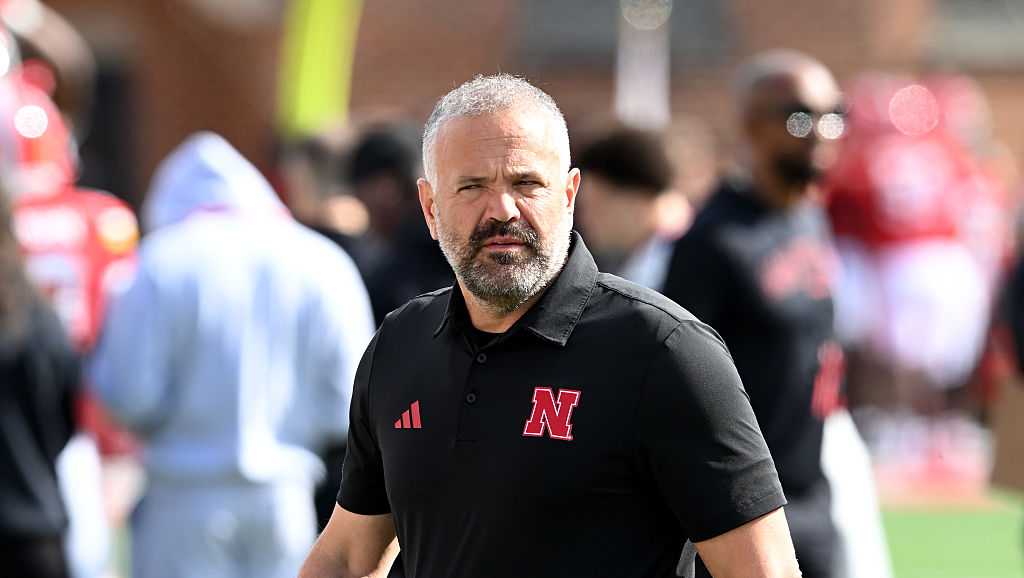 Coach Matt Rhule says Nebraska football inspires him