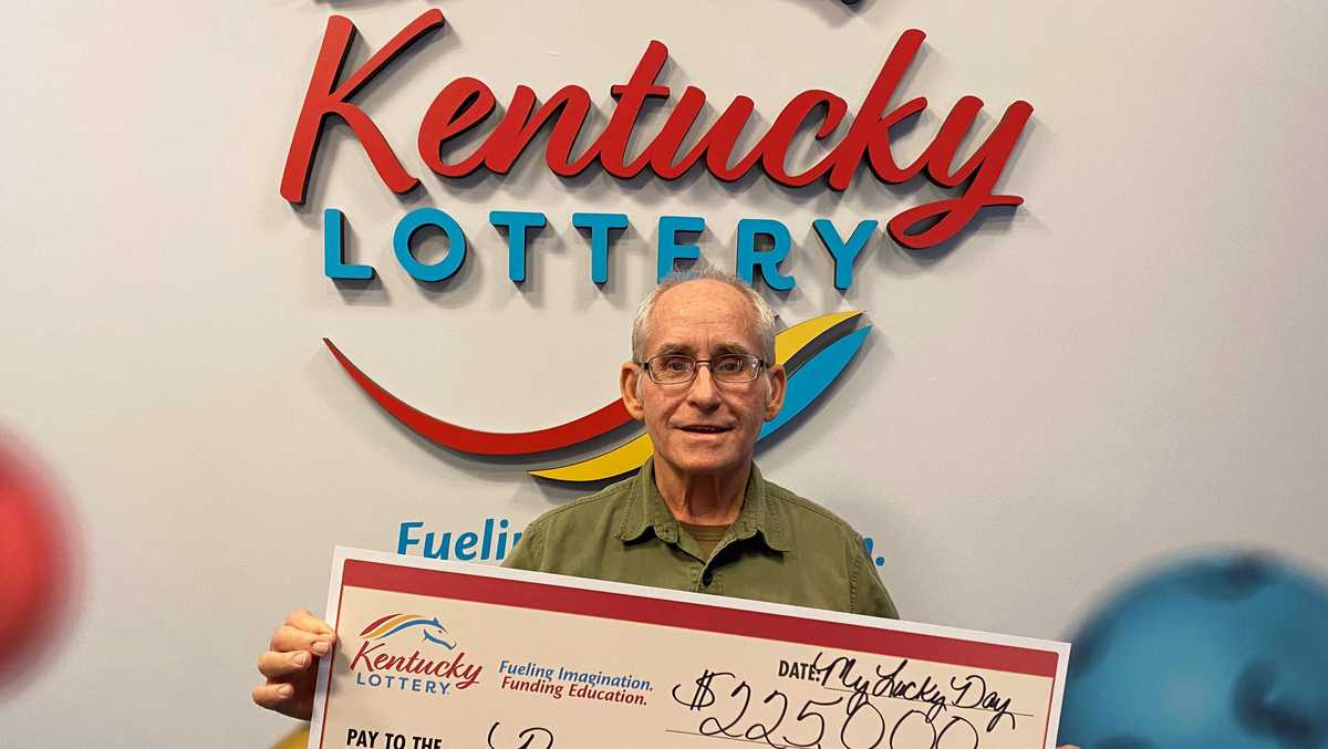 Persistence pays off for Kentucky man winning $225k from lottery ticket