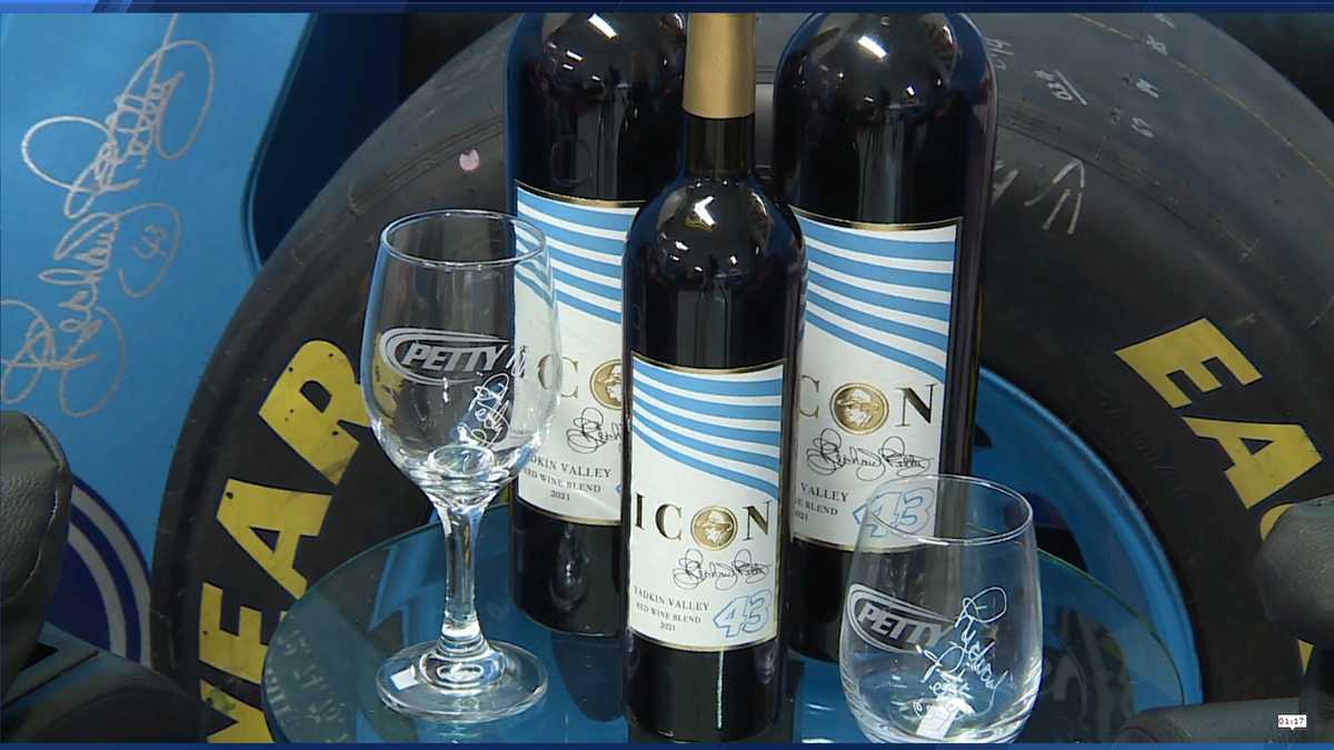 Richard Petty, Shelton Vineyards release ICON wine