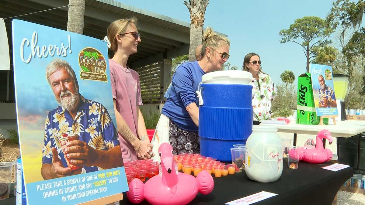 Thousands gather on Hilton Head Island to remember 'Pool Bar' Jim