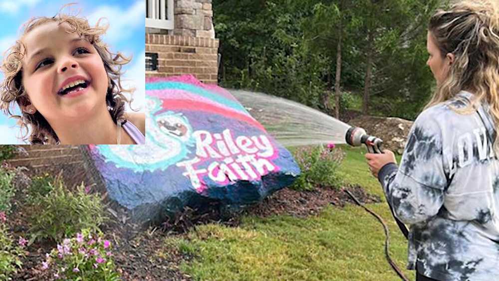 South Carolina: Rock honoring memory of girl moved