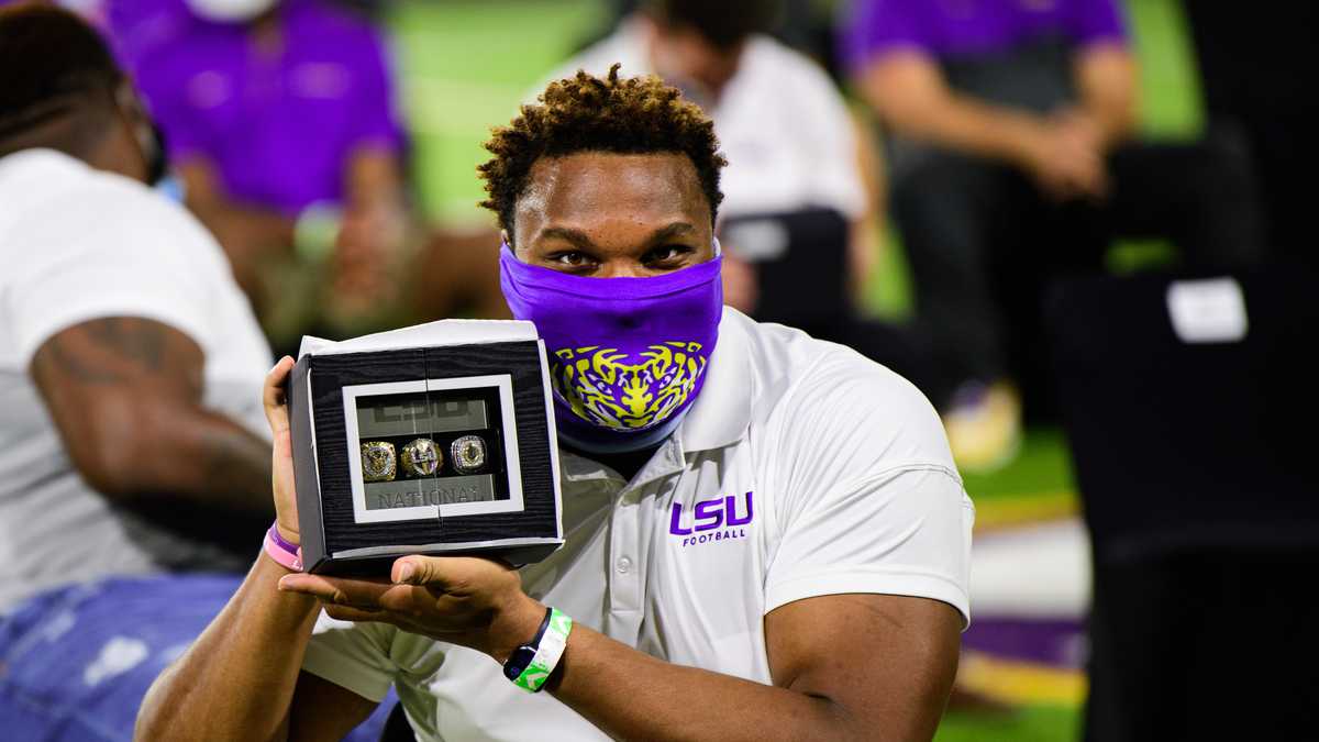 PHOTO GALLERY: LSU Tigers receive championship rings