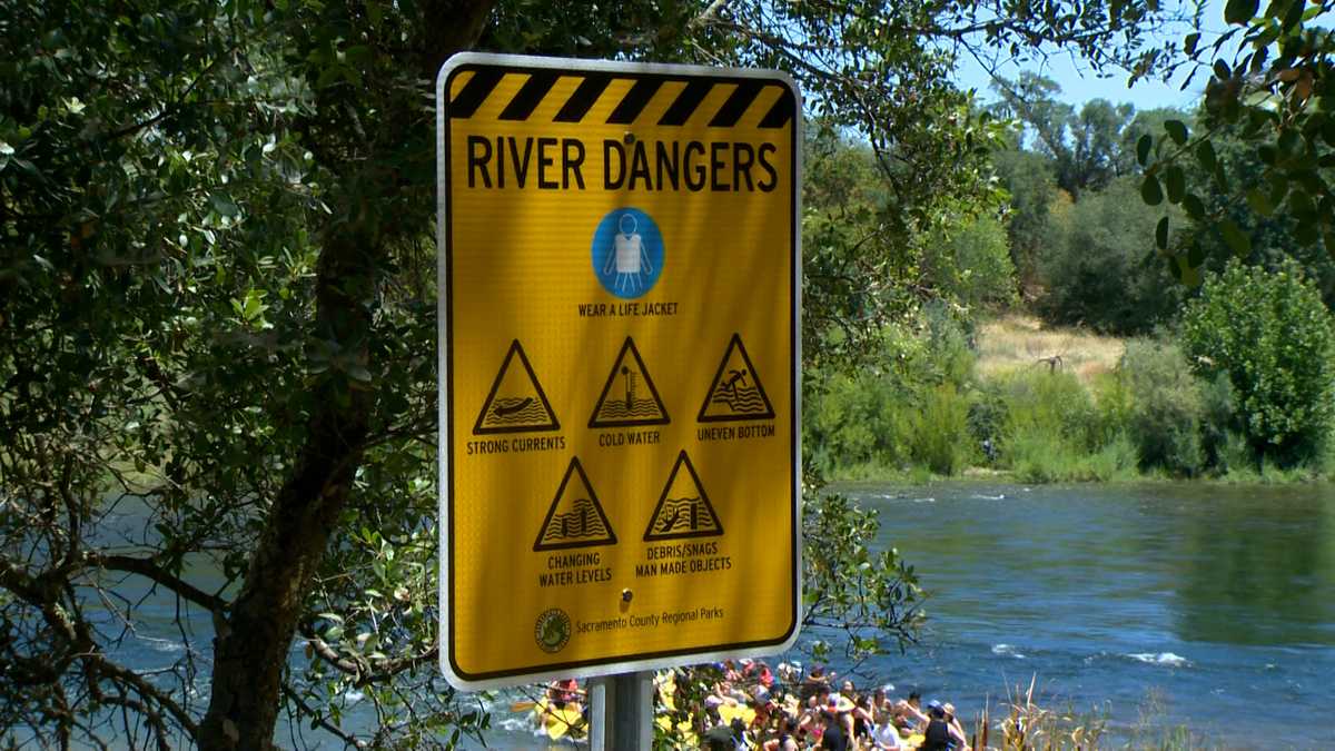 River safety signs posted near Clay Banks after recent drownings