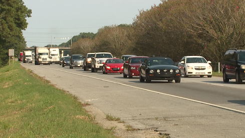 Evacuation road safety information