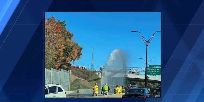 Winston-Salem: Truck spills wine onto highway during crash