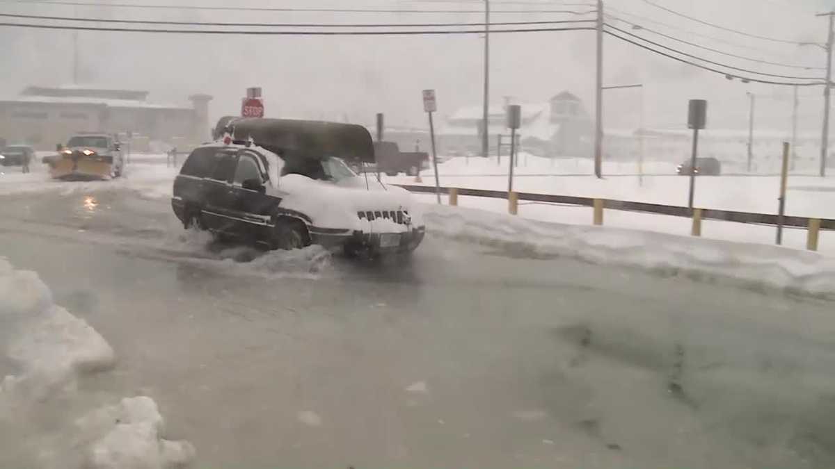 Roads flooded on Seacoast as nor'easter slams into NH