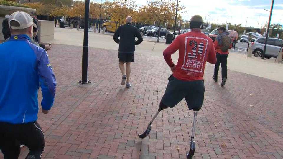 Double amputee aims to run 31 marathons in 31 cities in 31 days