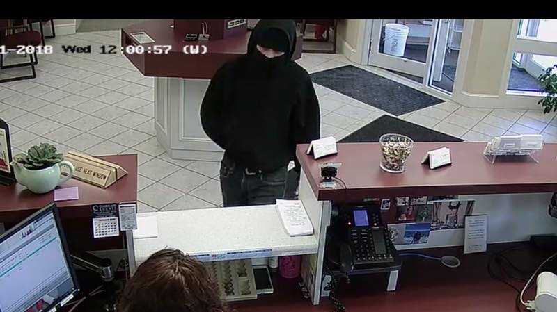 Credit union offers reward to find robber