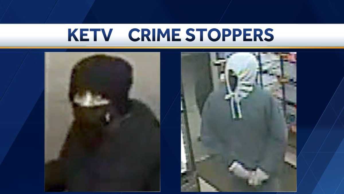 Series of robberies tied to two people