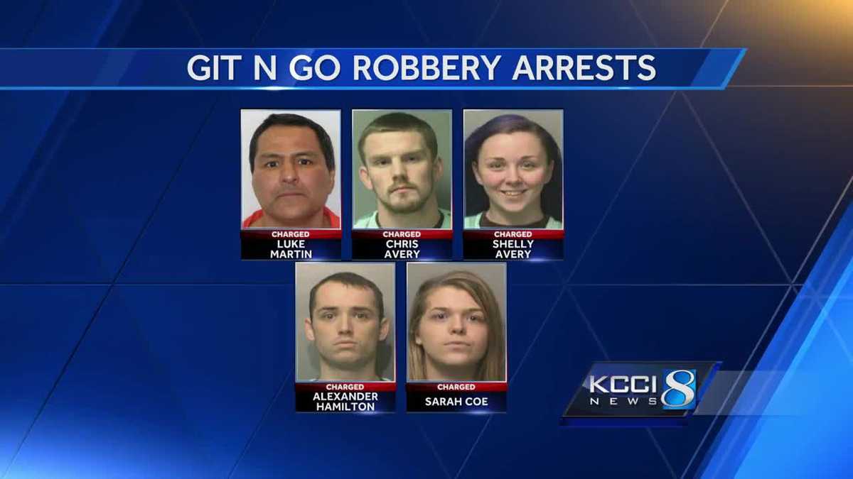 Police 5 Arrested In String Of 17 Armed Robberies