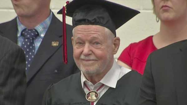 Ohio WWII veteran gets high school diploma 74 years later