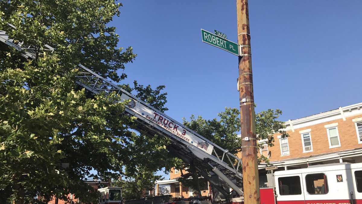 Gas explosion causes 2-alarm fire in Baltimore, official says