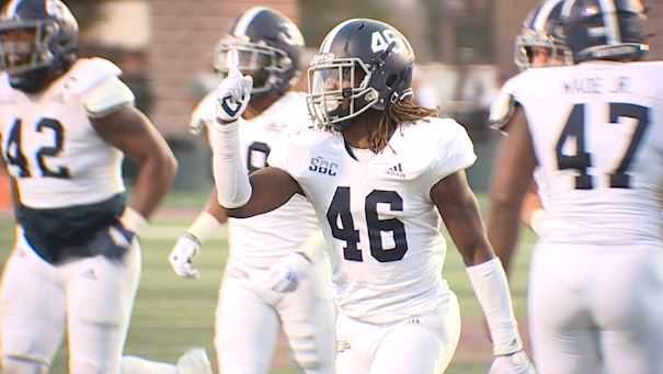 Georgia Southern freshman Eldrick Robinson II named SBC Defensive ...