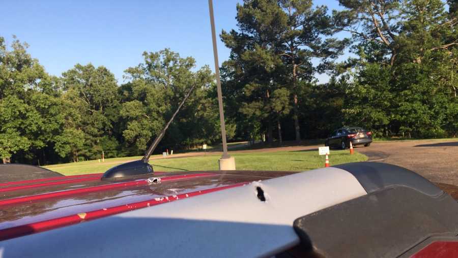 16 WAPT Sports Anchor's SUV hit by bullet at red light
