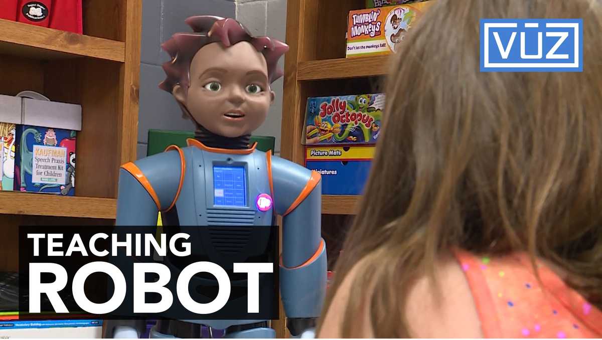 Robot helps students with autism open doors to the world