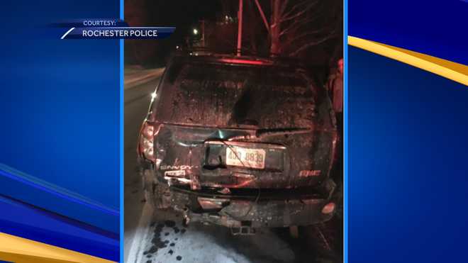 Man hospitalized after two-car crash in Rochester
