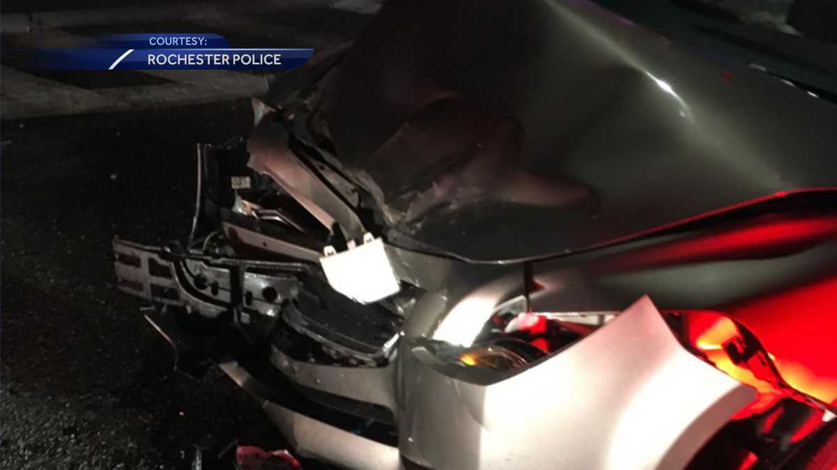 Christmas Eve crash in Rochester sends one to hospital