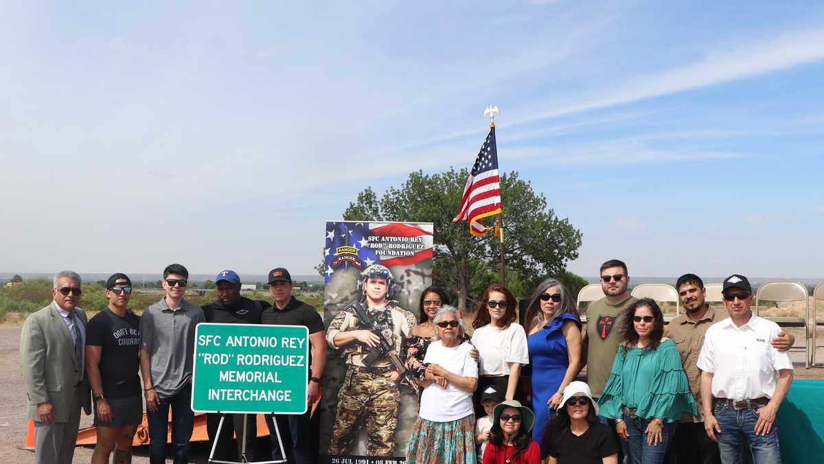 Highway interchange named for Las Cruces soldier