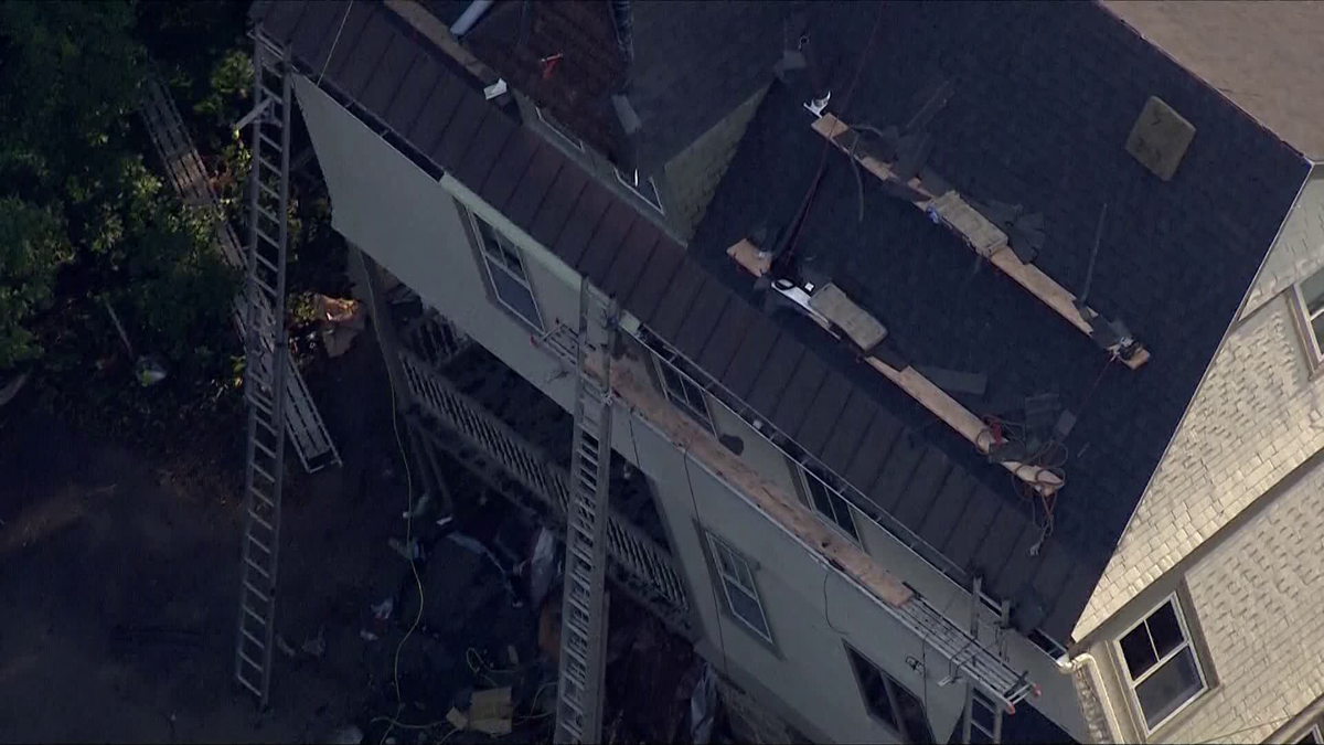 Worker rushed to hospital after fall from Boston roof