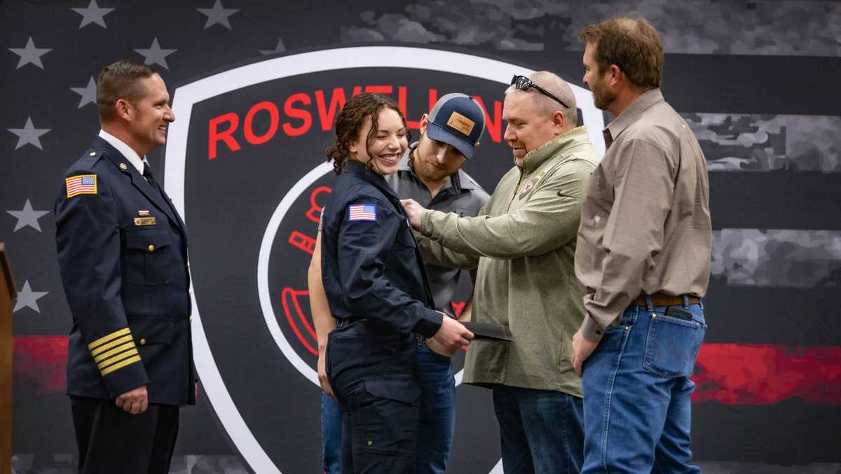 First female firefighter in Roswell history