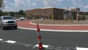 City takes roundabout way to relieve congestion near Woodruff Road