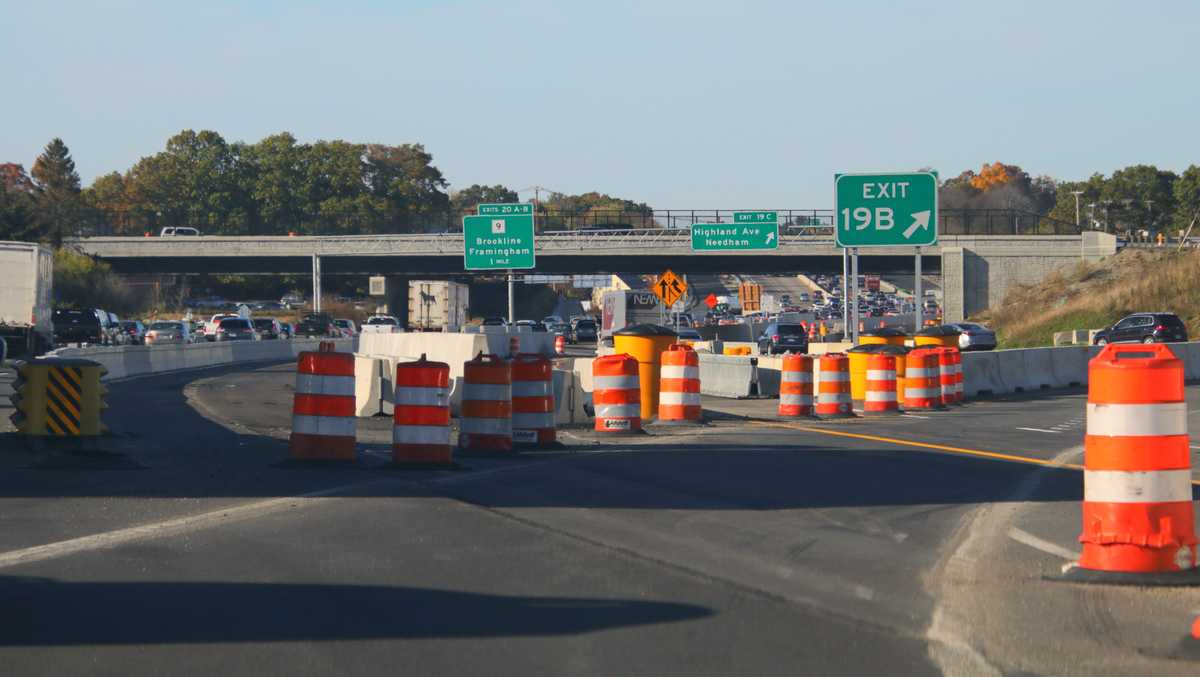 Get your letters straight! Exit number shakeup on Route 128