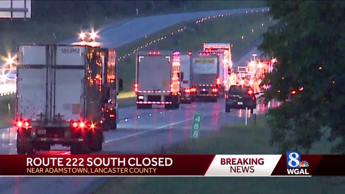 UPDATE: Stretch of Route 222 near Adamstown, Lancaster County, reopens ...