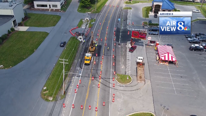 Part of Route 422 will remain closed through weekend