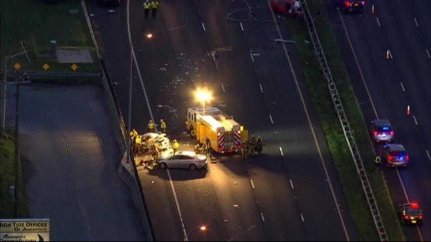 PHOTOS: Deadly crash closes portion of Route 50